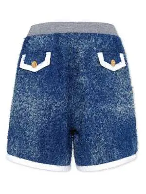 Dsquared2 Faded-effect Textured Shorts