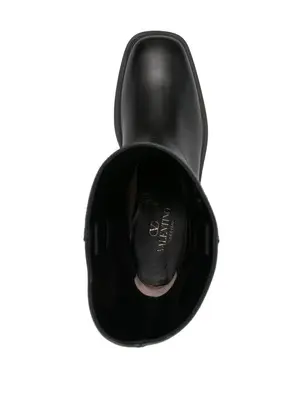 Valentino Garavani 30mm Vlogo Biker Boots