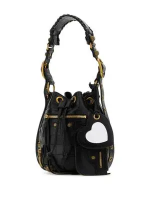 Balenciaga Le Cagole Bucket Bag - Black