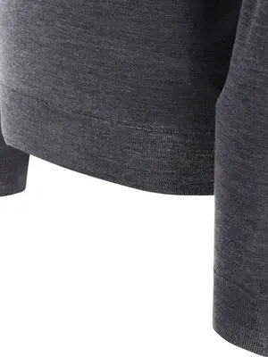 John Smedley Merino Wool Polo Shirt - Grey