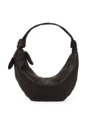 LEMAIRE Large Fortune Croissant Shoulder Bag - Brown