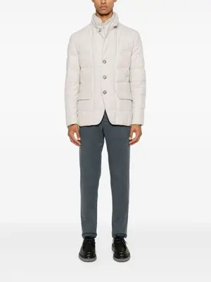 Kiton Up1lac Trousers - Grey