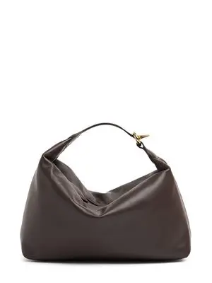 LIFFNER LITTLE LIFFNER Leather Pouch - Dark Brown