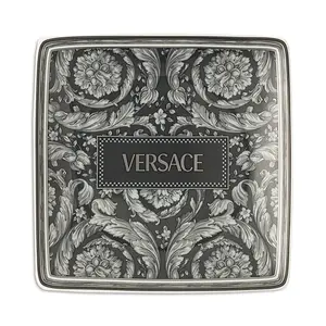Versace Barocco Haze Canape Plate Exclusive - Black