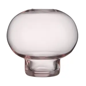 ORREFORS Midsummer Red Clover Vase
