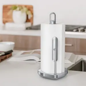 SIMPLEHUMAN Kitchen Paper Towel Holder - Silver