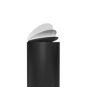 SIMPLEHUMAN 6 Liter Semi-round Bathroom Trash Can With Liner Pocket