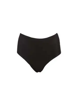 Fleur Du Mal Le Stretch Micro High Waist Brief - Black