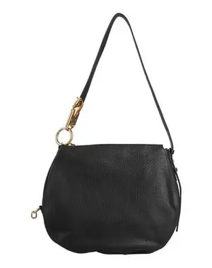 Burberry Calfskin Hobo Bag - Black