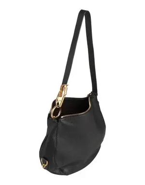Burberry Calfskin Hobo Bag - Black