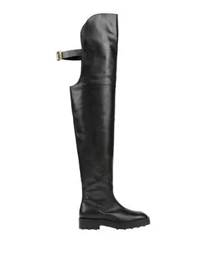 TOD'S Leather Over-the-knee Boots With Buckle Detail