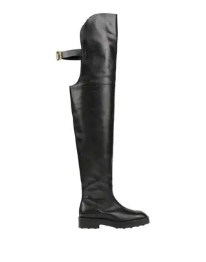 TOD'S Leather Over-the-knee Boots With Buckle Detail