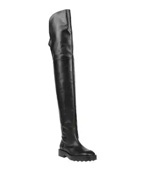 TOD'S Leather Over-the-knee Boots With Buckle Detail