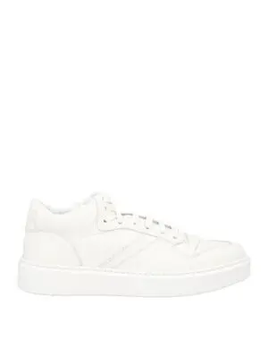 DOUCAL'S Sneakers Cream Size Leather - White