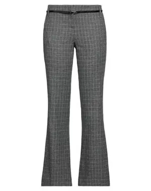 Maje Flared Flannel Pants - Grey