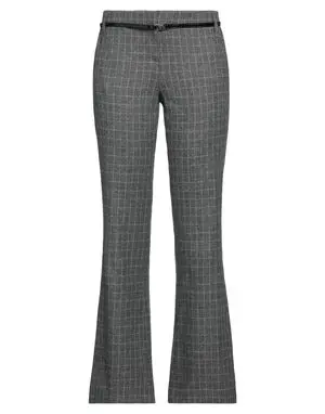 Maje Flared Flannel Pants - Grey