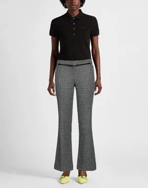 Maje Flared Flannel Pants - Grey