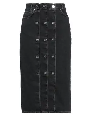 Sandro Flared Denim Skirt
