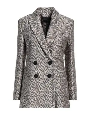 Emporio Armani Double-breasted Blazer - Beige