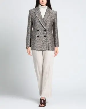 Emporio Armani Double-breasted Blazer - Beige