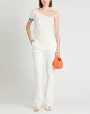 Dsquared2 One-shoulder Mohair-blend Top