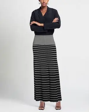 Giorgio Armani Maxi Skirt In Virgin Wool And Polyamide