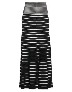 Giorgio Armani Maxi Skirt In Virgin Wool And Polyamide