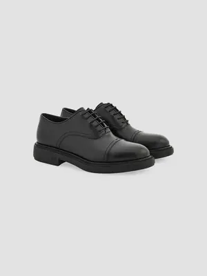 FERRAGAMO Camden Leather Lace-up Shoes