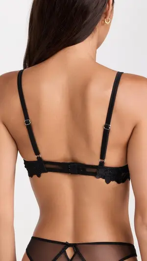 FLEUR DU MAL Lily Embroidery Cheeky Panties
