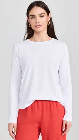 Donni. The Jersey Relaxed Long Sleeve Tee