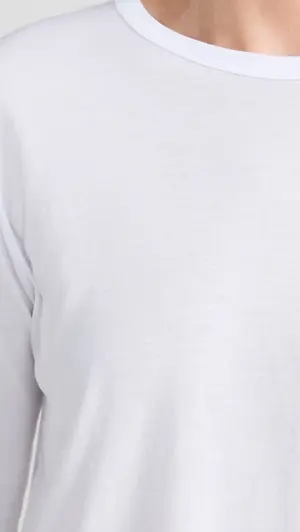Donni. The Jersey Relaxed Long Sleeve Tee