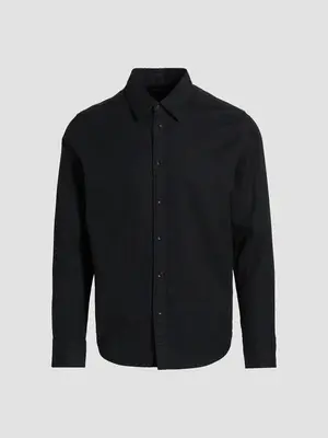Rag & Bone Tomlin Cotton Button-front Shirt - Black