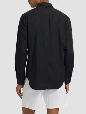 Rag & Bone Tomlin Cotton Button-front Shirt - Black