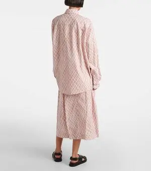 Marni Checked Cotton Poplin Shirt