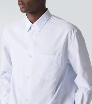 Gucci Striped Cotton Poplin Shirt