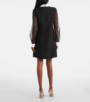 Valentino Garavani Crepe Couture Minidress