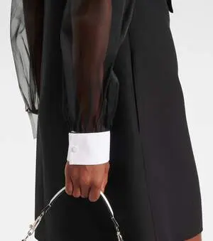 Valentino Garavani Crepe Couture Minidress