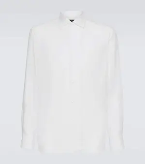 Brioni Cotton And Cashmere Shirt - White