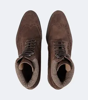 Manolo Blahnik Sapele Lace-up Boots