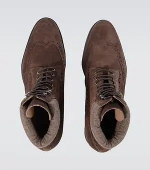 Manolo Blahnik Sapele Lace-up Boots