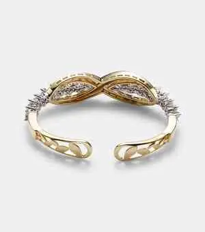 Yeprem 18kt And Diamond Bangle