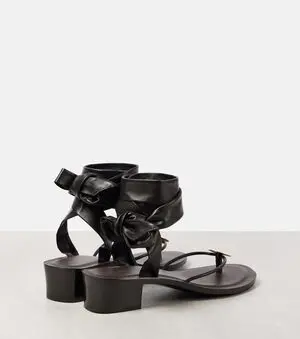THE ROW Cord Leather Thong Sandals