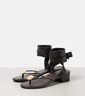 THE ROW Cord Leather Thong Sandals