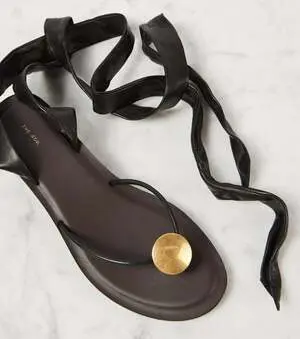 THE ROW Cord Leather Thong Sandals