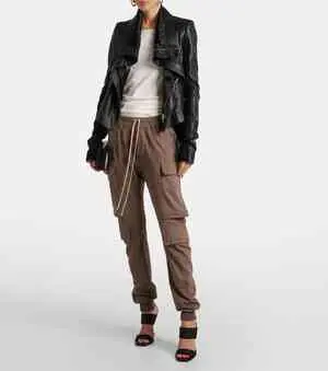 Rick Owens Mastodon Megacargo Jeans - Brown