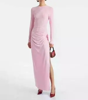 Magda Butrym Floral-appliqué Gown