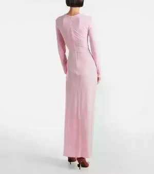 Magda Butrym Floral-appliqué Gown