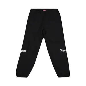 Supreme Color Blocked Sweatpant - Black