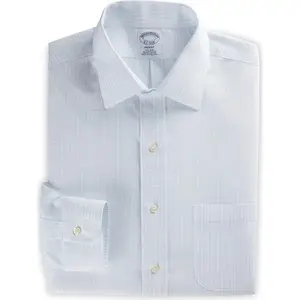 Brooks Brothers Checkered Graph Dress Shirt - Graphite