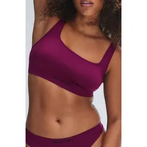 SAVAGE X FENTY Seamless Scoop Neck Bralette - Sugarplum Purple